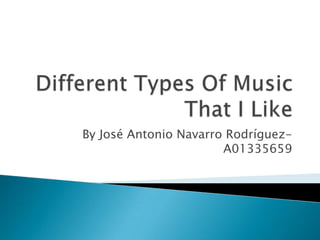 Different types of music | PPT