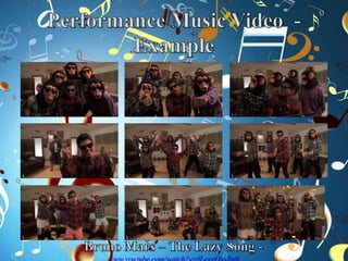 Different Types of Music Video | PPTX