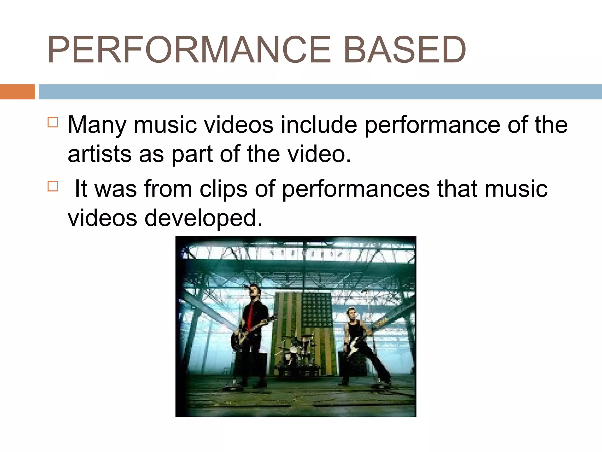 Different types of music videos | PPT