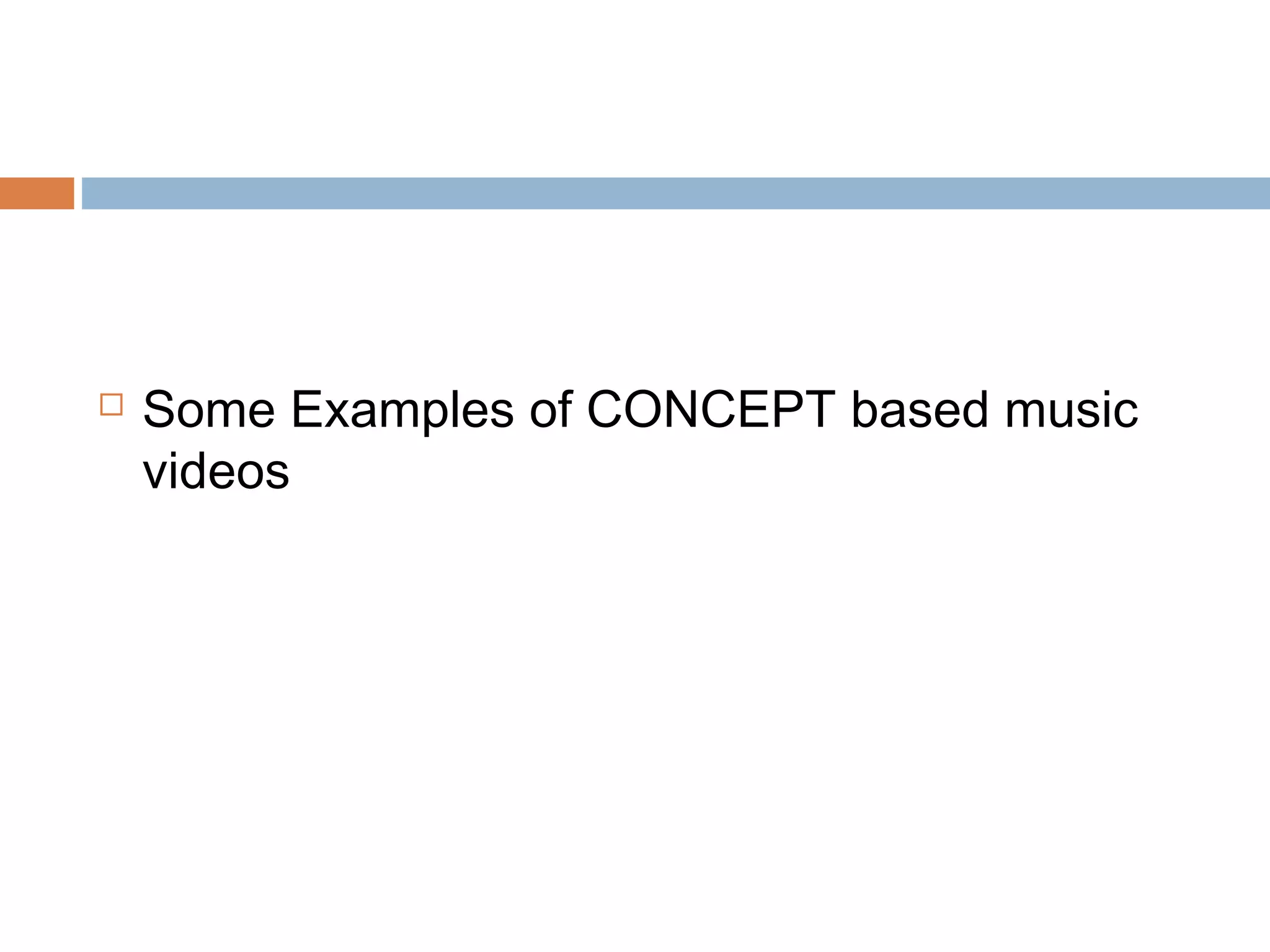 Different types of music videos | PPT