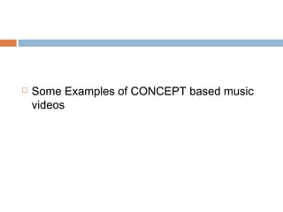 Different types of music videos | PPT