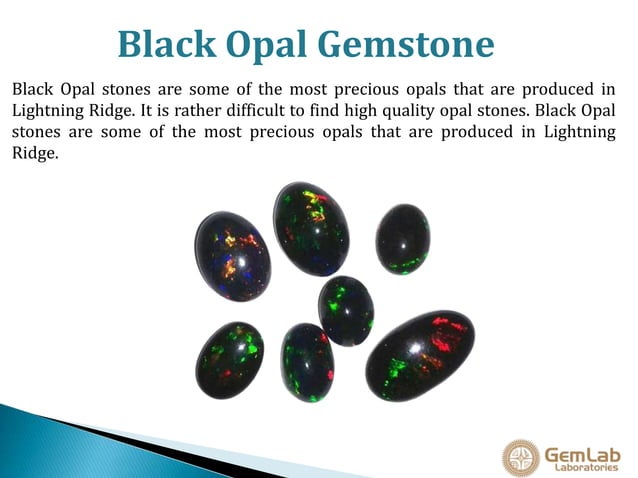 Different Types Of Opal Gemstone | PPT