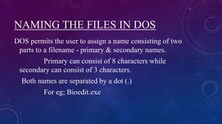 Different types of operating systems | PPTX