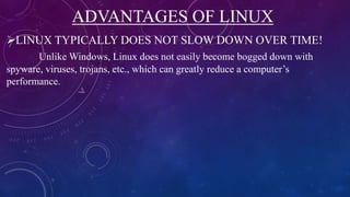 Different types of operating systems | PPTX