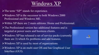 Different types of operating systems | PPTX