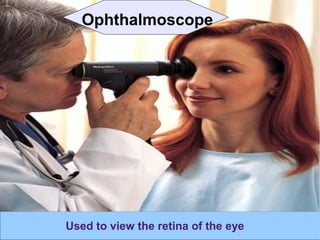 Different types of ophthalmic instruments | PPT