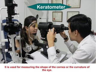 Different types of ophthalmic instruments | PPT
