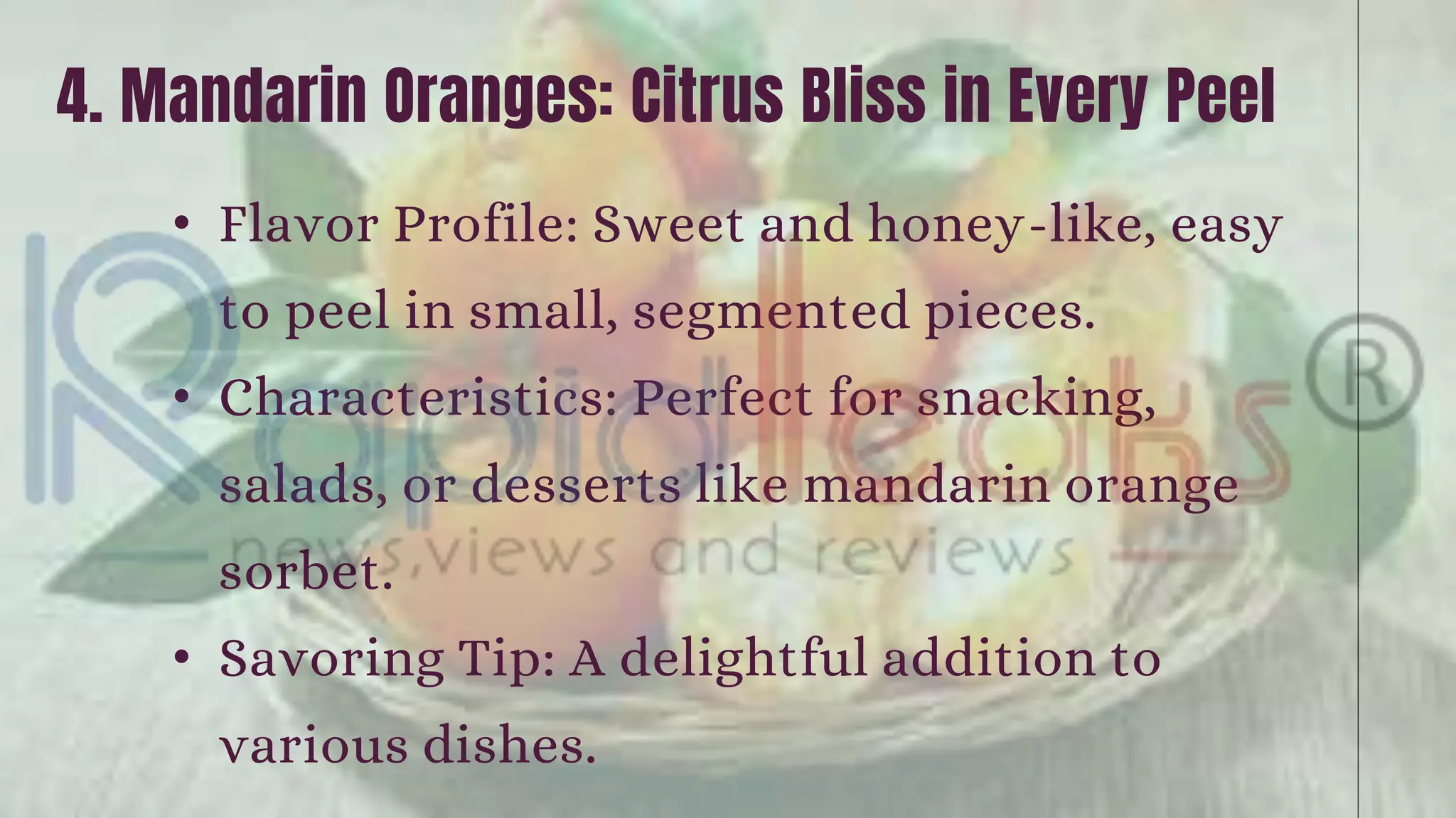 Different Types Of Oranges To Savor!.pdf | Free Download