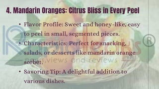 Different Types Of Oranges To Savor!.pdf