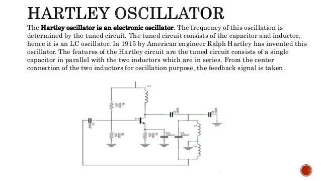 Different types of oscillator & it's application