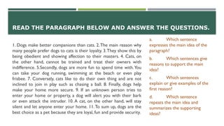 This slide is about DIFFERENT TYPES OF PARAGRAPH | PPTX
