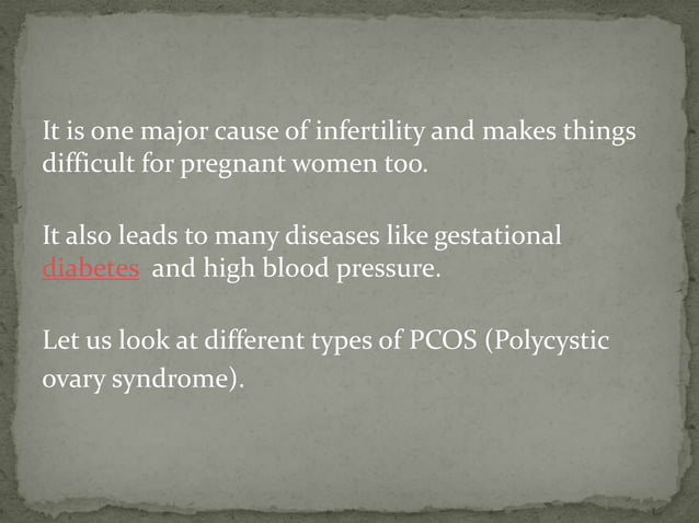 Types of PCOS | PPTX | Hormonal Disorders | Endocrine and Metabolic ...