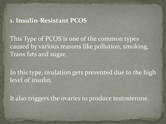Types of PCOS | PPTX | Hormonal Disorders | Endocrine and Metabolic ...