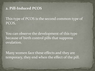 Types of PCOS | PPTX