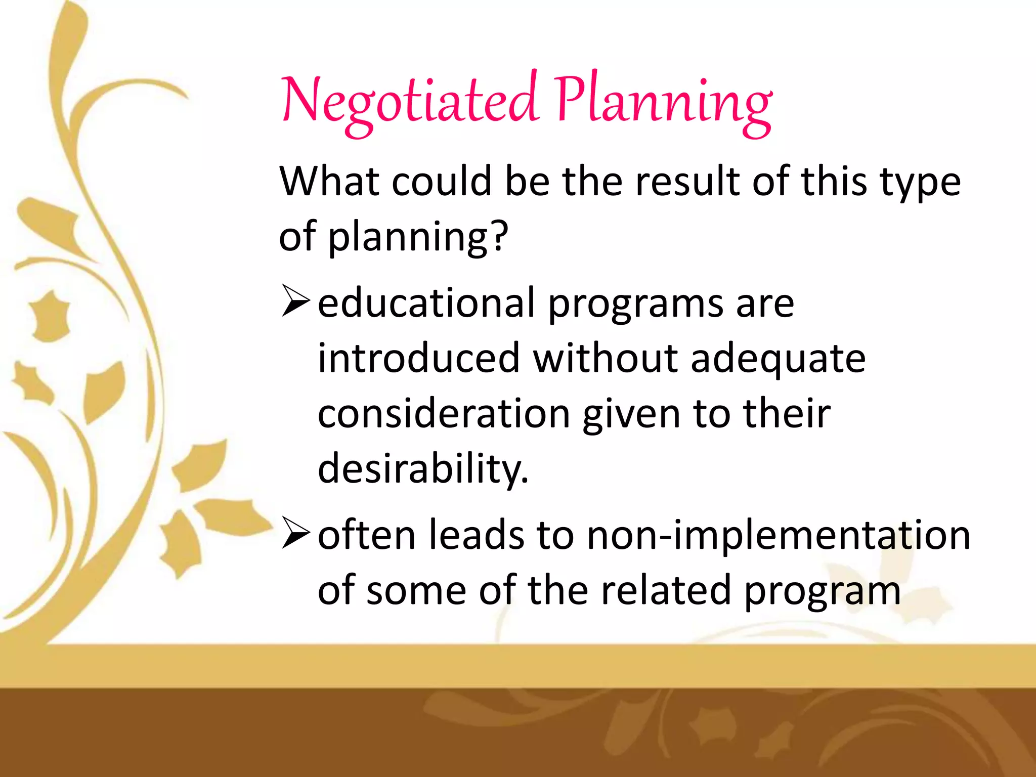 Different types of plan | PPTX