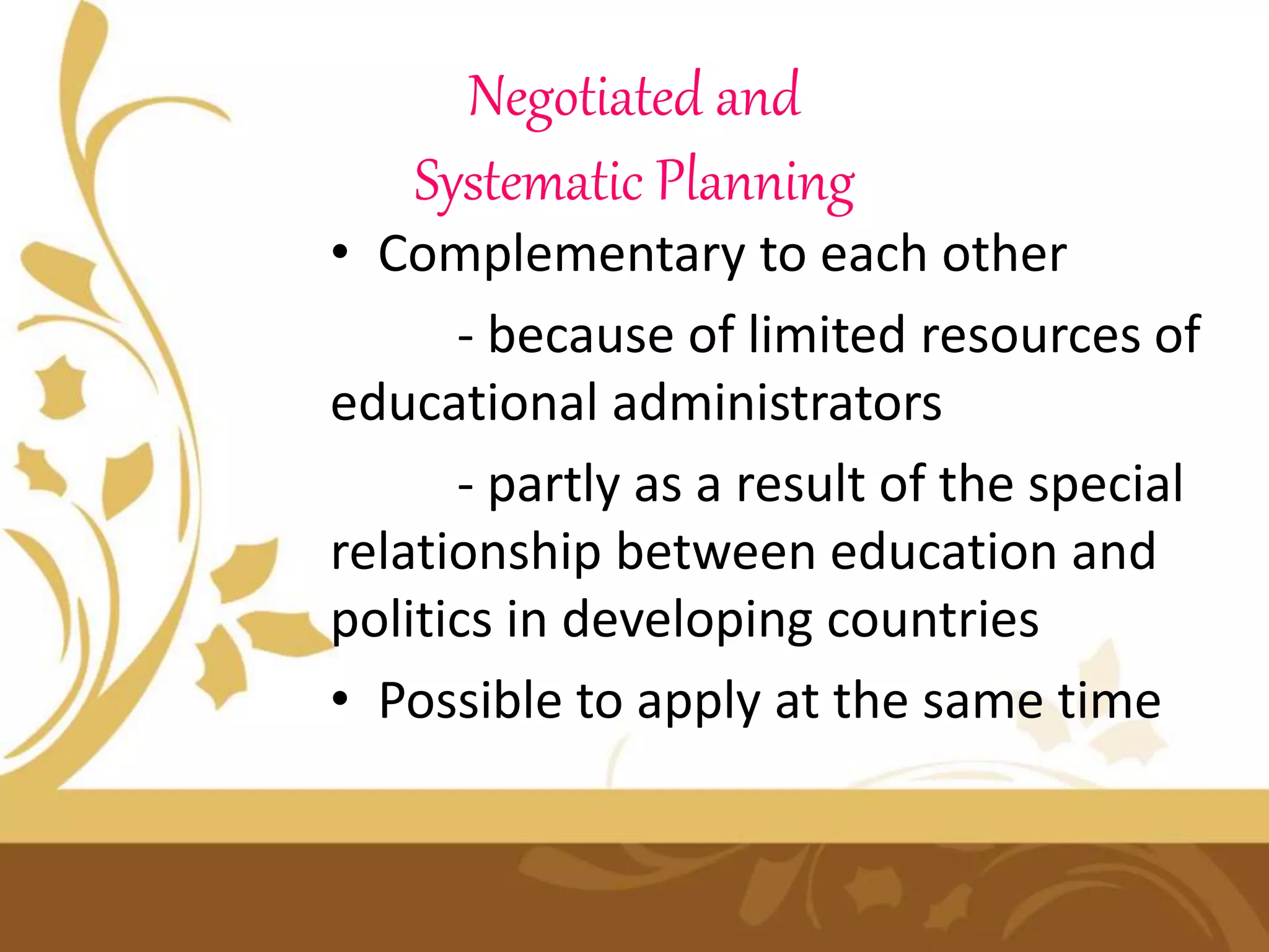 Different types of plan | PPT