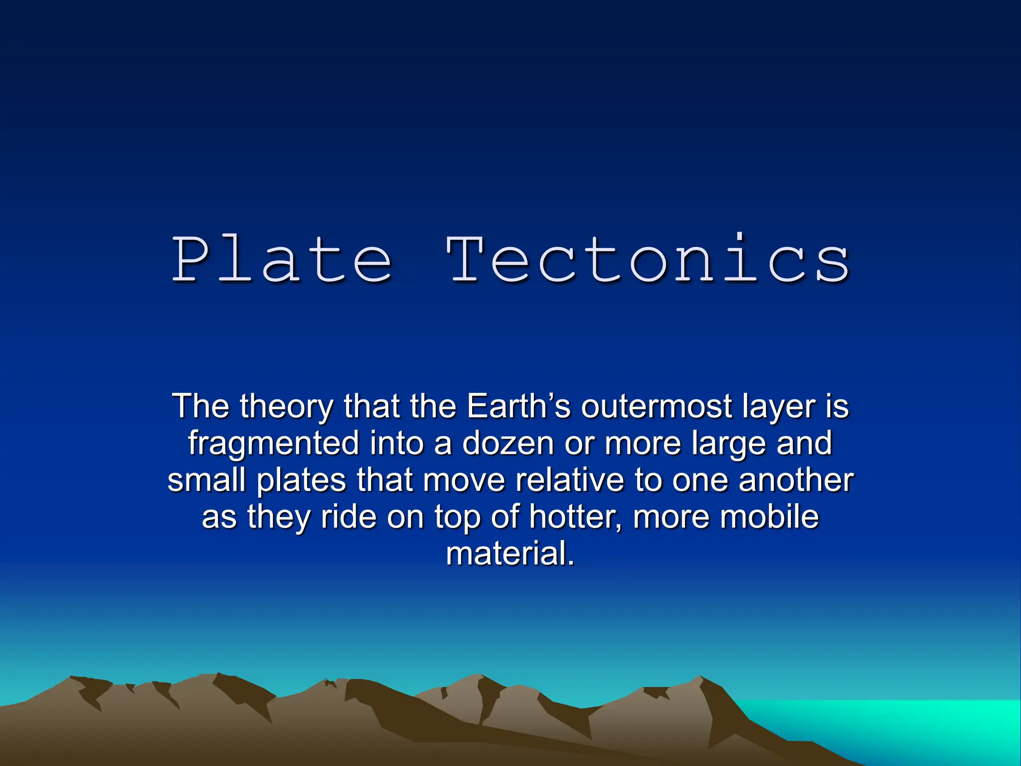 DIFFERENT TYPES OF PLATE BOUNDAaRIES.ppt