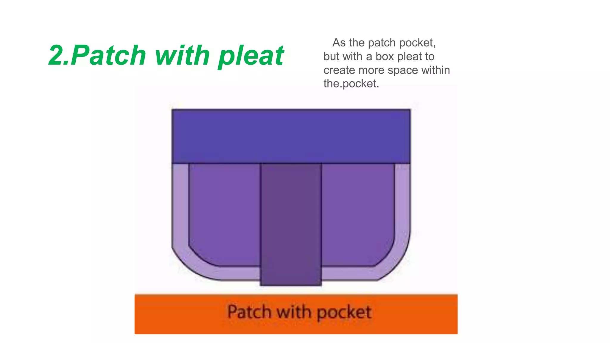 Different types of pocket | PPTX