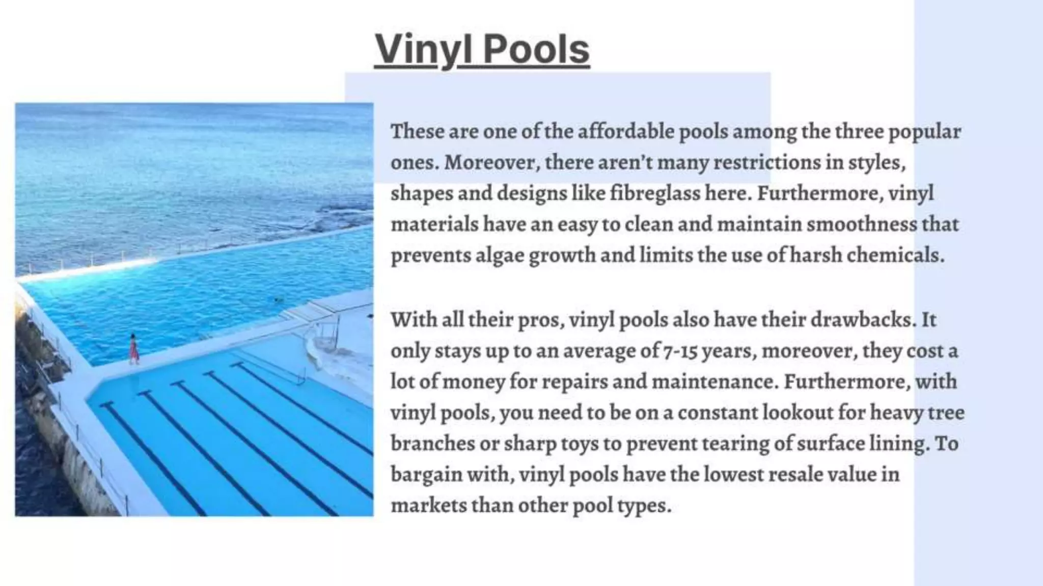 Different types of pools that need pool cleaning services. | PPT