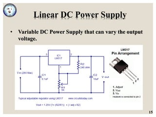 Different types of power supply circuits | PPTX