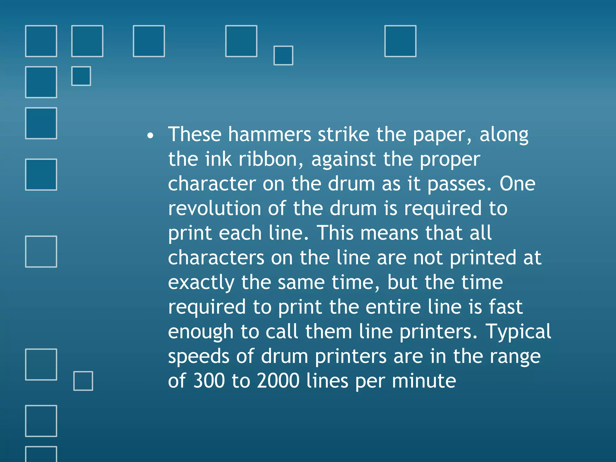 Different types of printers | PPTX