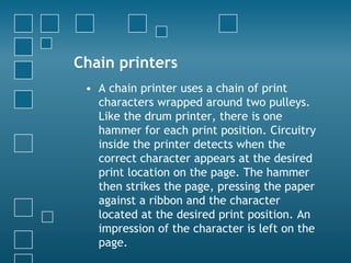 Different types of printers | PPT