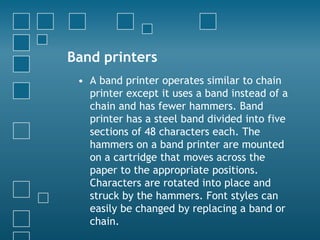 Different types of printers | PPT