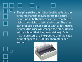 Different types of printers | PPT