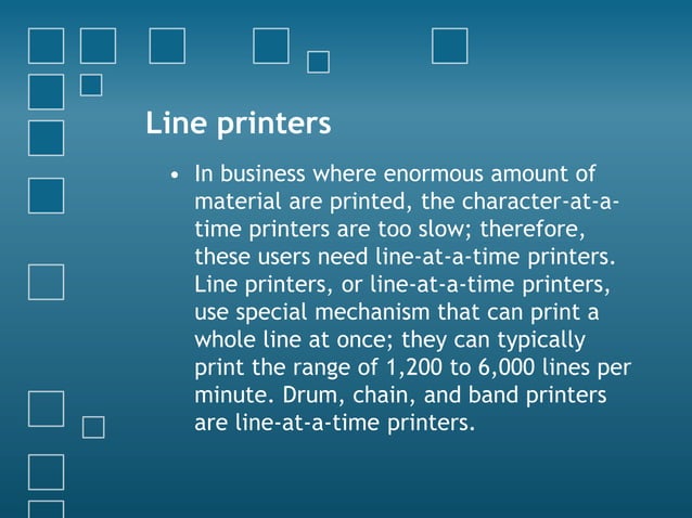 Different types of printers | PPT