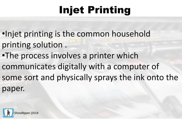 Different types of printing techniques | PPTX