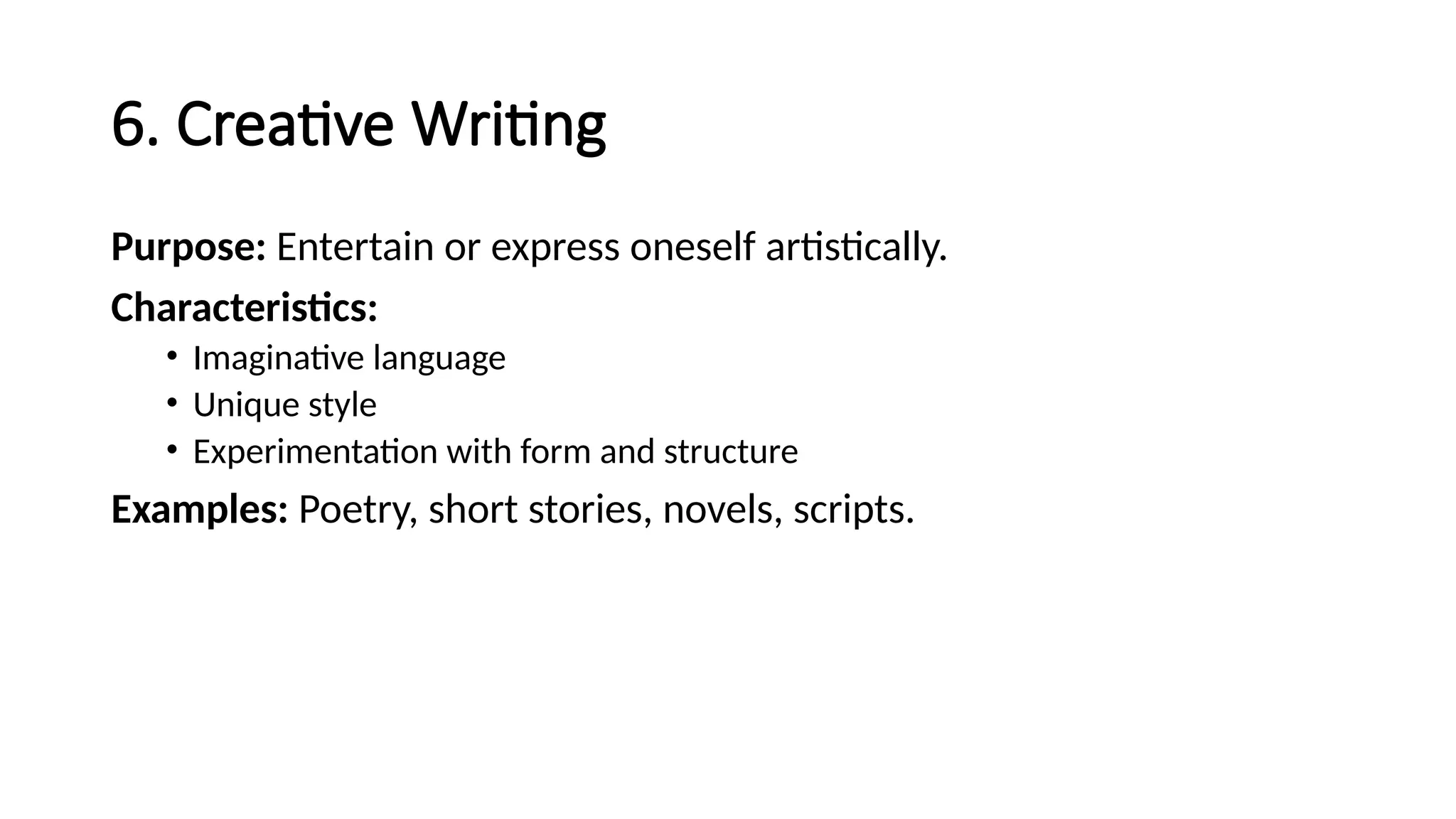 Different types of Purposes of writing.pptx