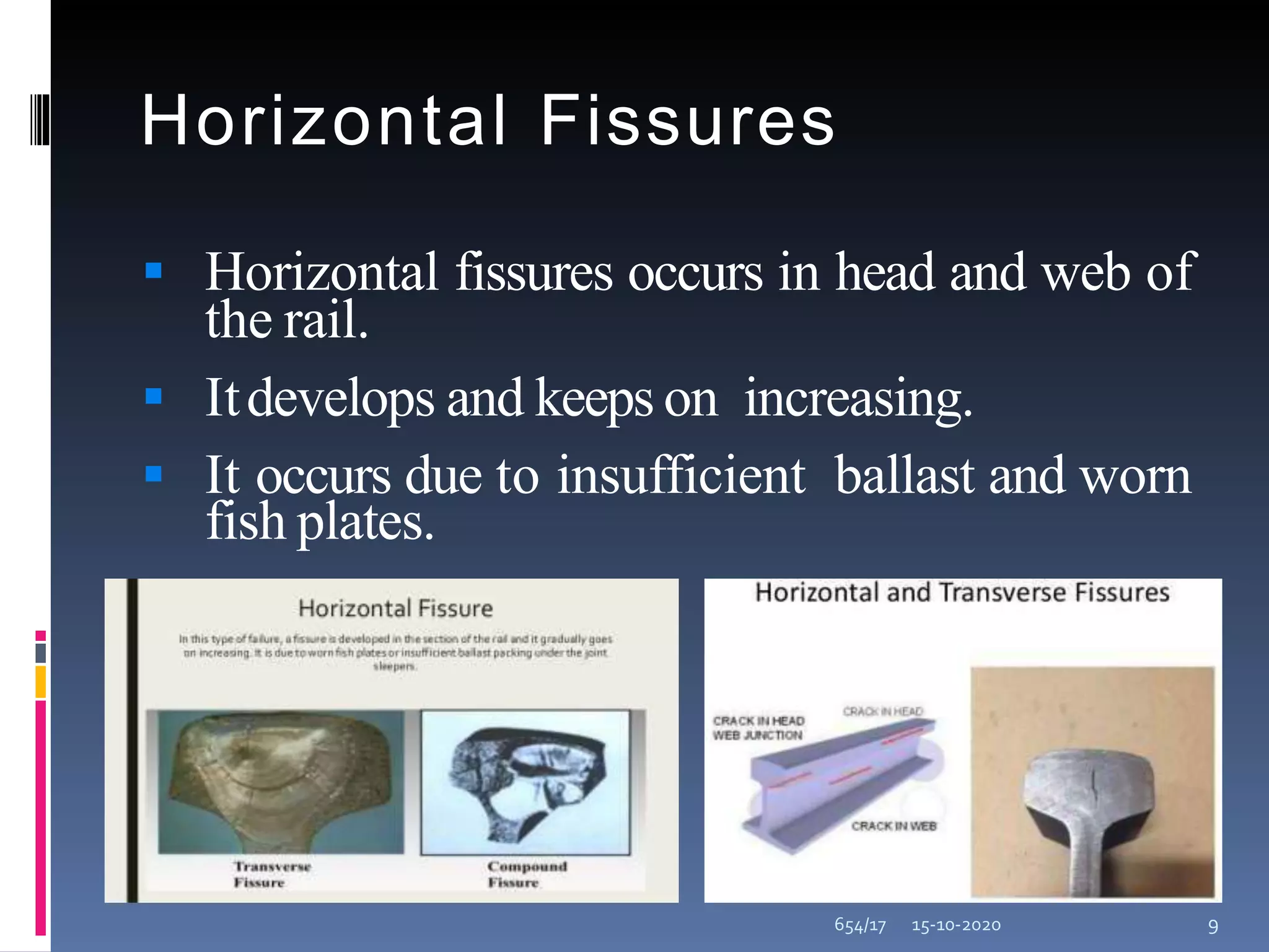 Different types of rail failures | PPTX