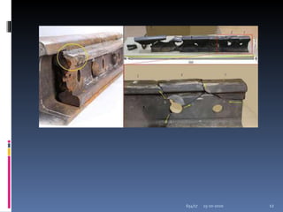Different types of rail failures | PPTX