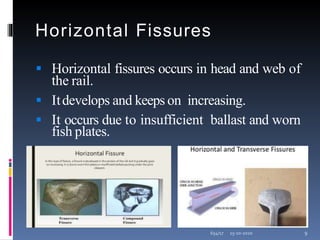 Different types of rail failures | PPTX