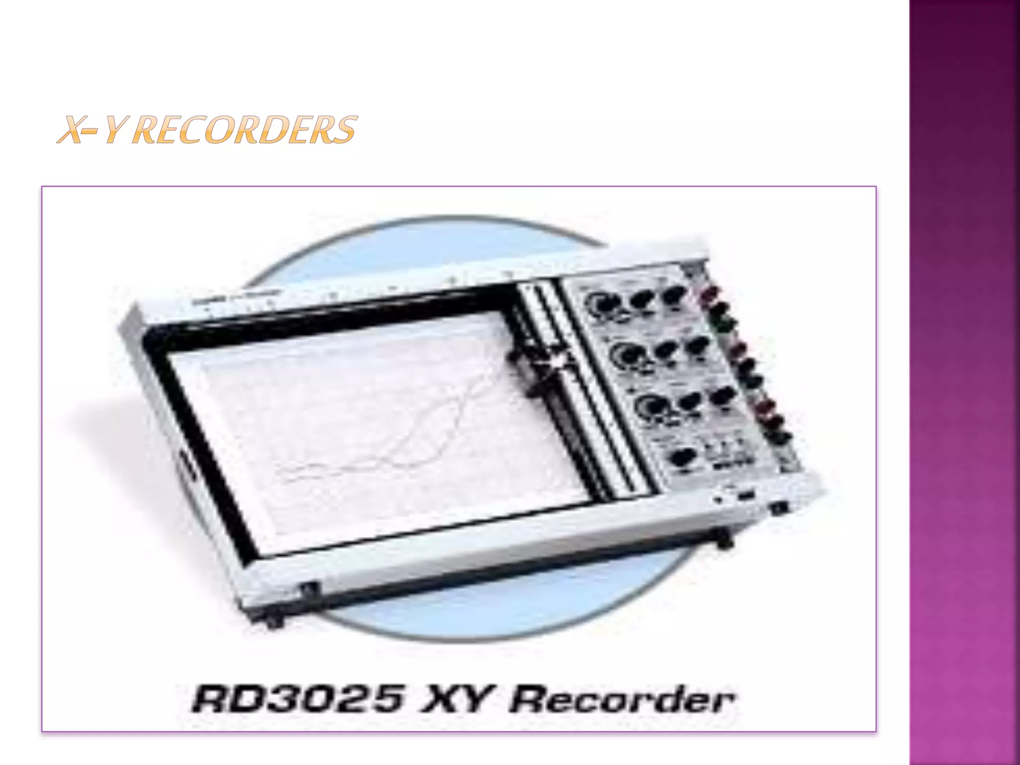 Different types of recorders | PPTX | Technology & Computing
