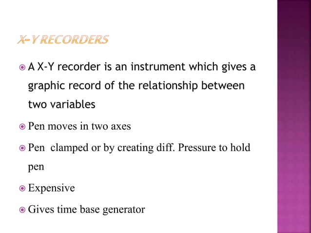 Different types of recorders | PPTX | Technology & Computing