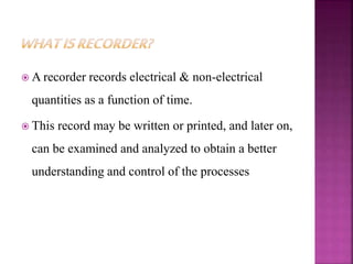Different types of recorders | PPTX