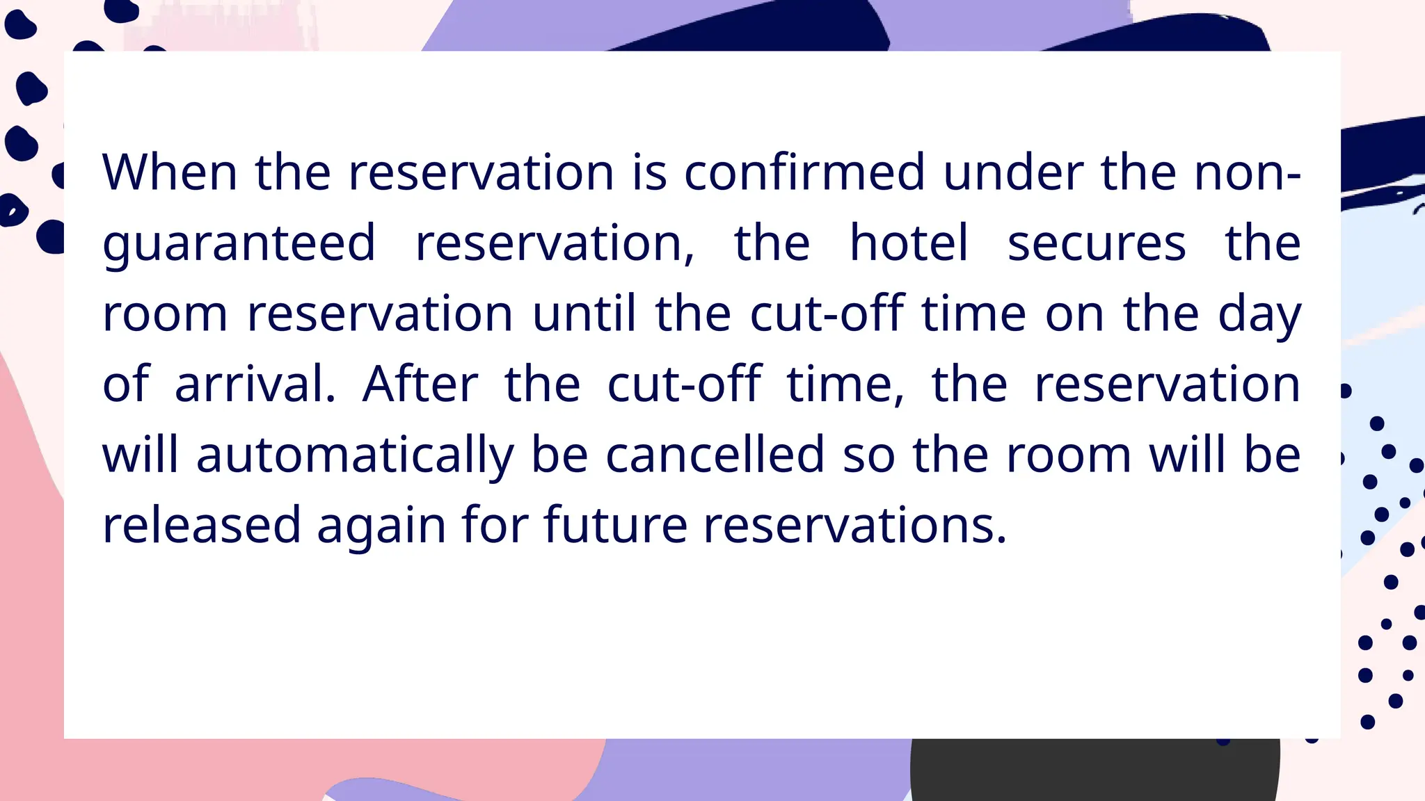 Front Office Services-Different Types of Reservation.pptx