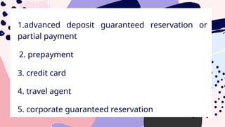 Front Office Services-Different Types of Reservation.pptx