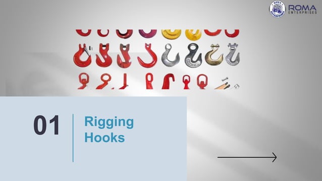 Different Types of Rigging Equipment.pptx | Needlework | Arts and Crafts