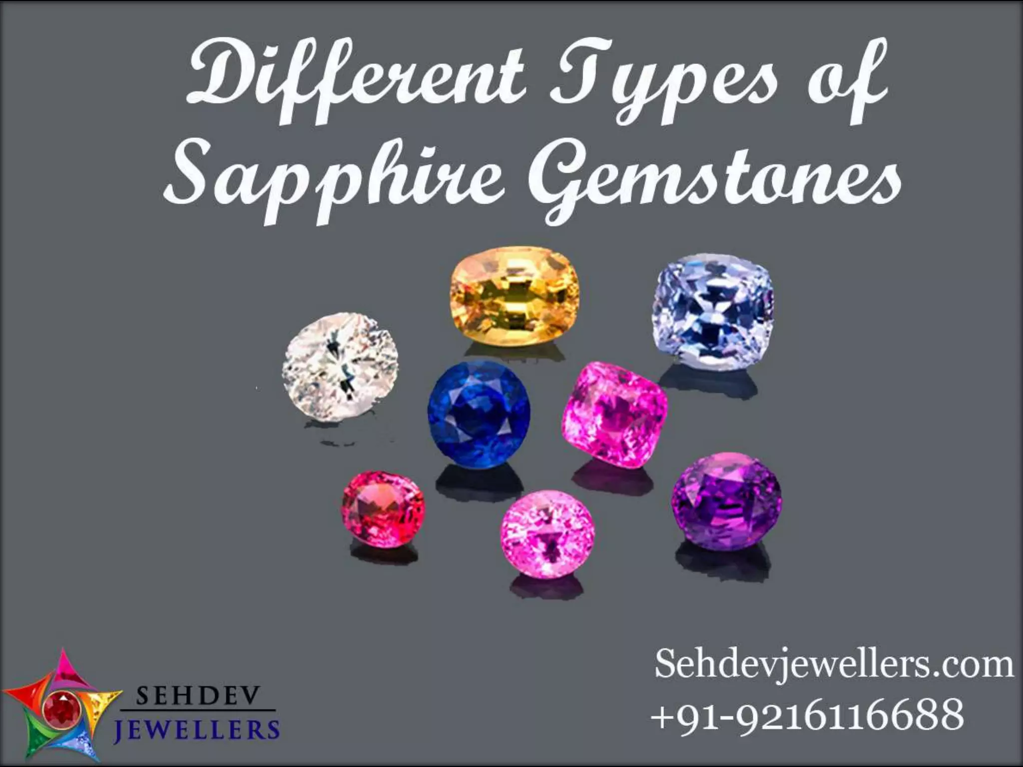 Different Types of Sapphire Gemstones | PPT