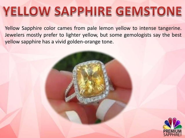 Different Types Of Sapphire Stone | PPT