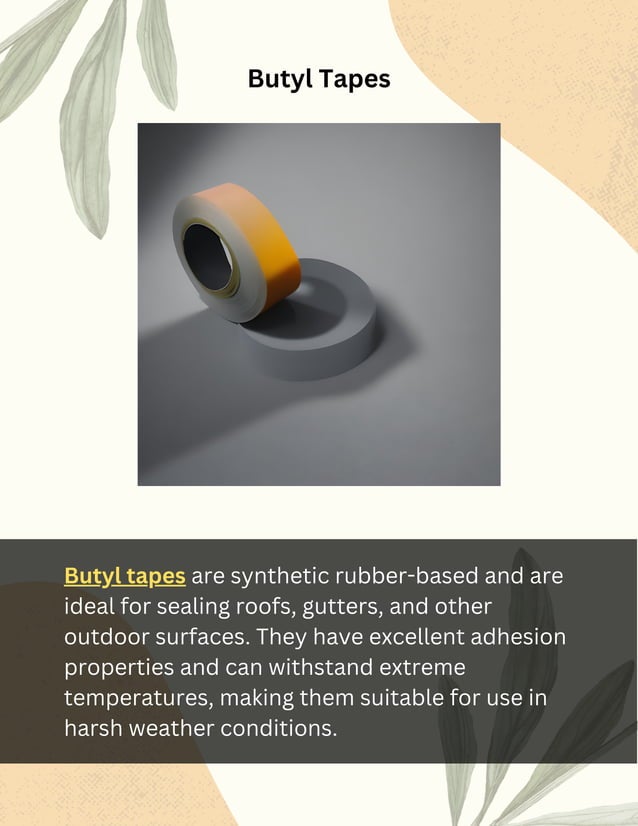 Different Sealant Types | PDF | Chemistry | Science