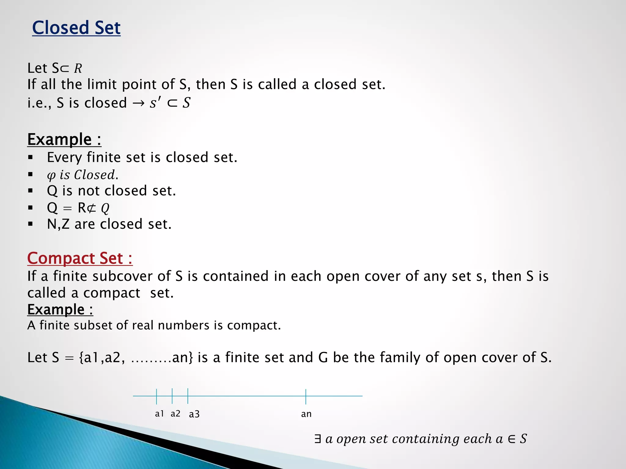 Different Types of Set of points ppt presentation.pptx