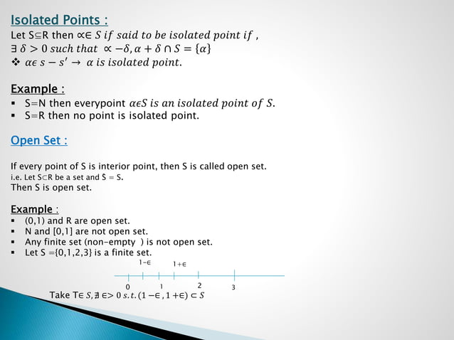 Different Types of Set of points ppt presentation.pptx