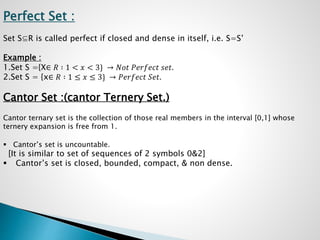 Different Types of Set of points ppt presentation.pptx