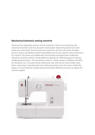 DIFFERENT TYPES OF Sewing machines in fashion industry.docx
