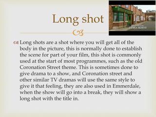 Different types of shot | PPTX | Photography | Arts and Crafts