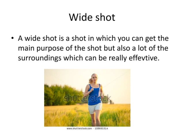 Different types of shots | PPTX