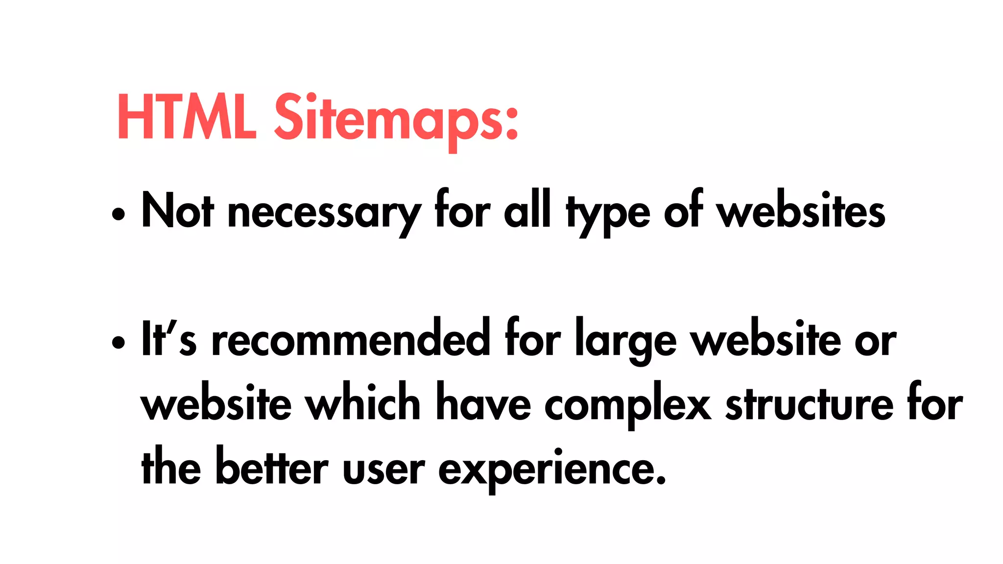 Different Types of Sitemaps & It's Uses | PDF
